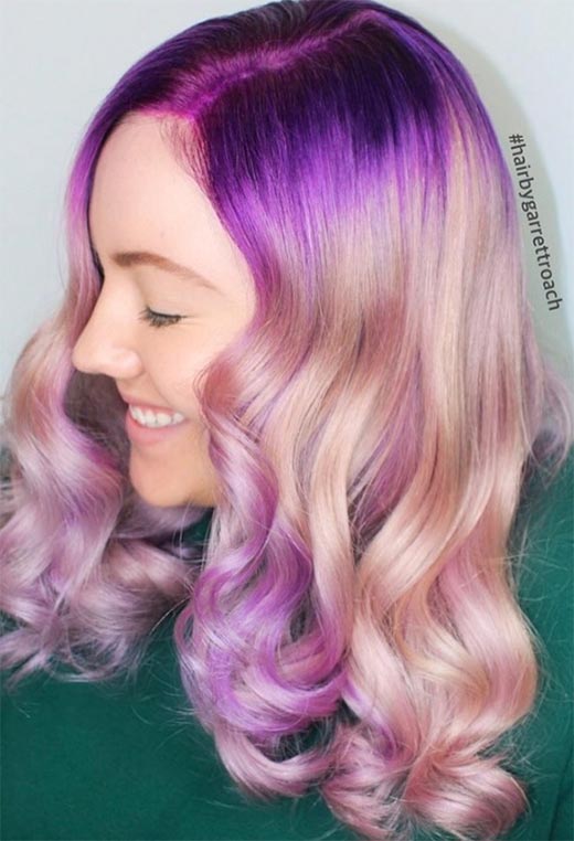 Cabelo Lilás 2023 - Veja 55 idéias de tendências de cores de cabelo lilás